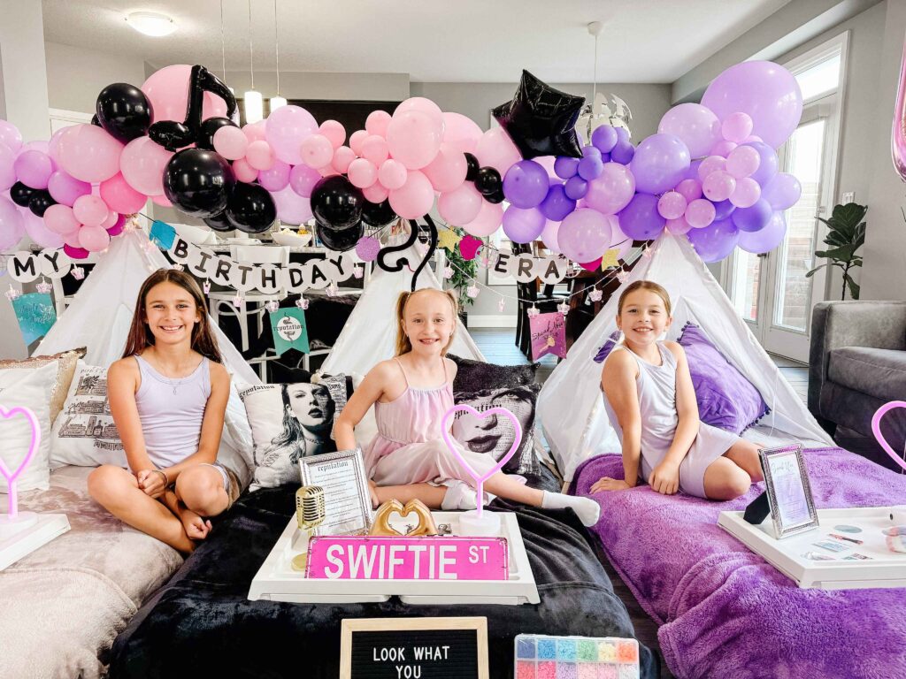Taylor Swift Eras Tour Sleepover - Little Luxe Sleepovers